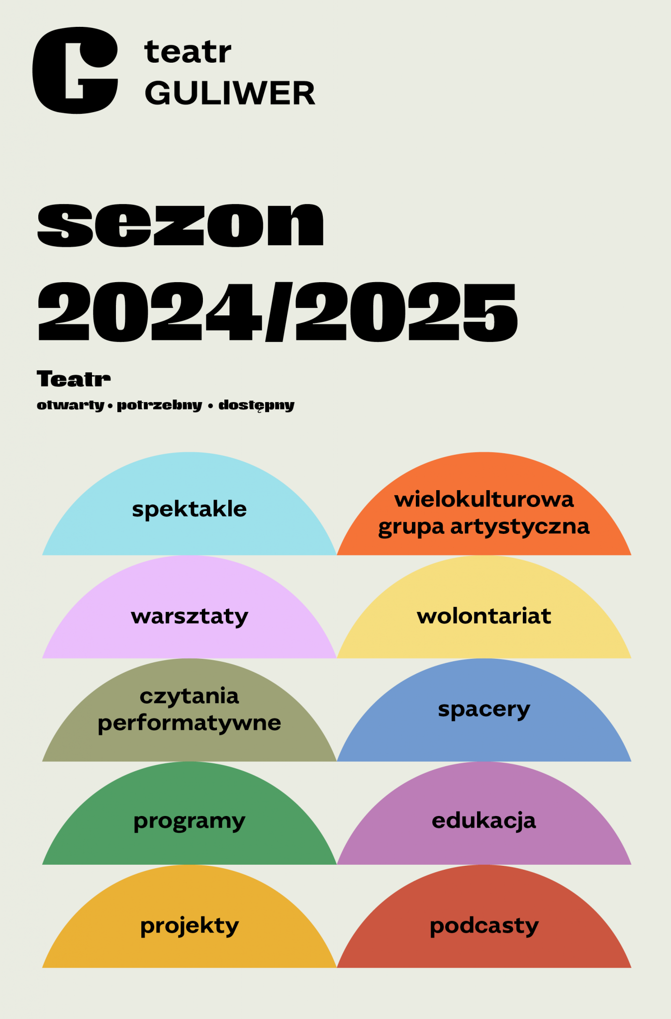 Nowy sezon 2024/2025 w warszawskim Teatrze Guliwer - Teatr dla Wszystkich